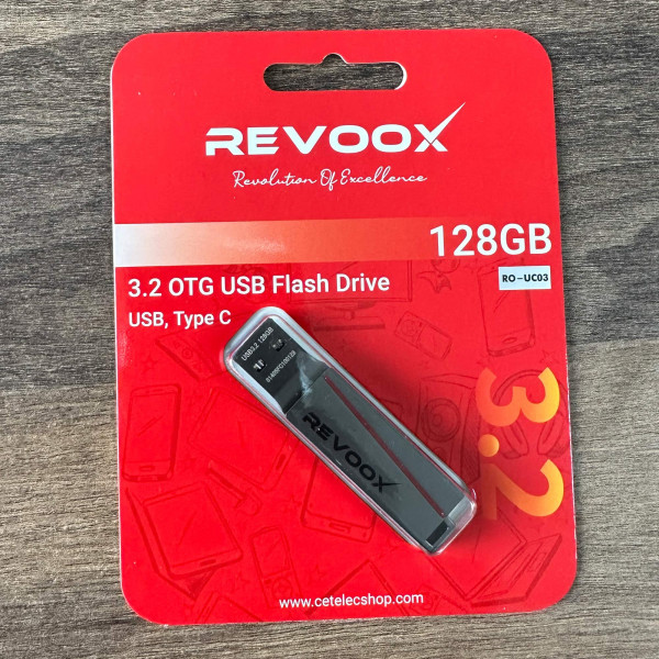 REVOOX Dual drive 3.2 USB Type-C OTG 128GB